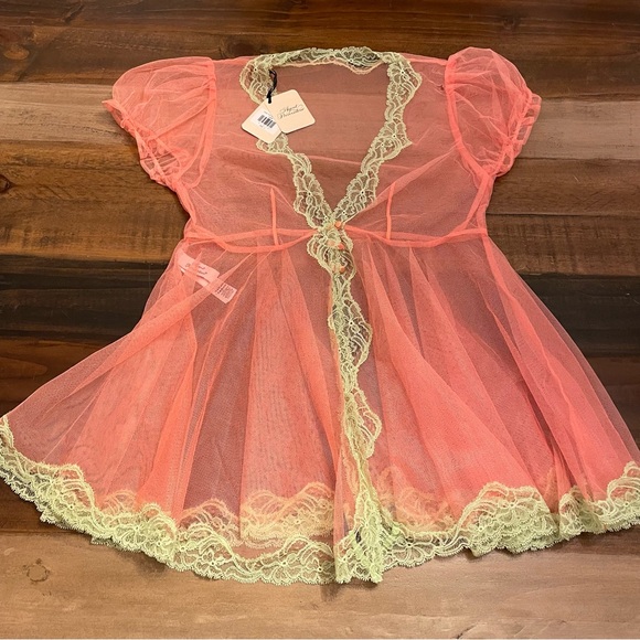 Agent Provocateur | Tops | New Agent Provocateur Peaches N Limes Sheer ...